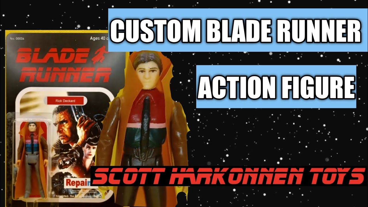 Custom Blade Runner action figure! #actionfigures #vintagetoys # ...