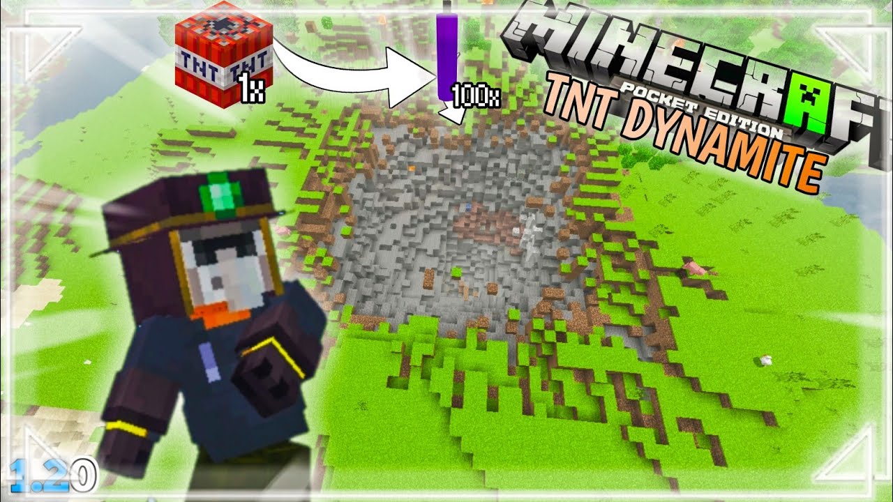 TNT DYNAMITE THROWABLE WEAPONS ADDON FOR MINECRAFT 1.20 - YouTube