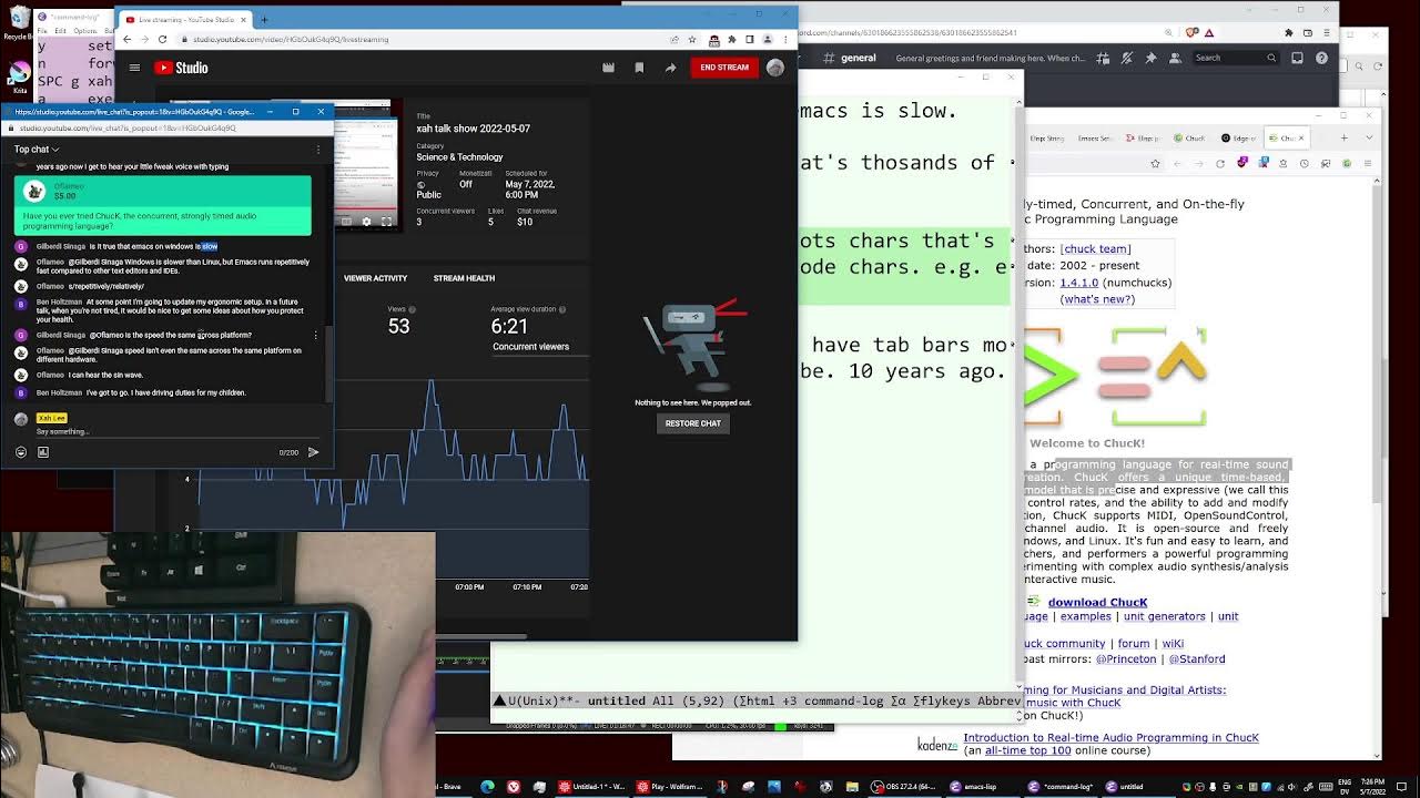 xah talk show 2022-05-07 look into emacs lisp string functions - YouTube