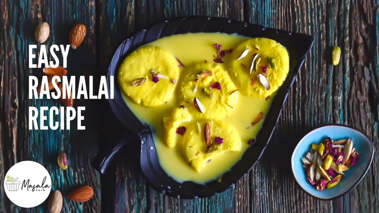 EASY RASMALAI RECIPE AT HOME WITH TIPS | SOFT AND SPONGY RASMALAI ...