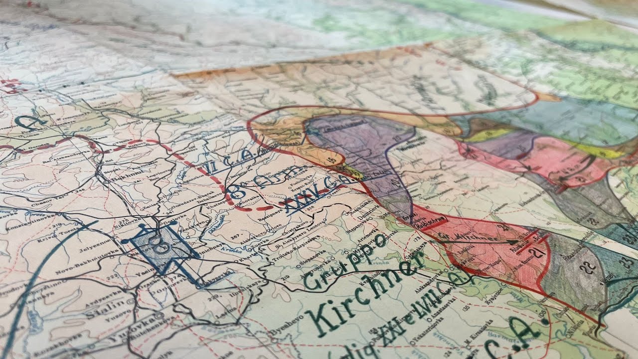 Annotated Maps of WWII at the Bodleian (Andrew Wheale and Stuart ...
