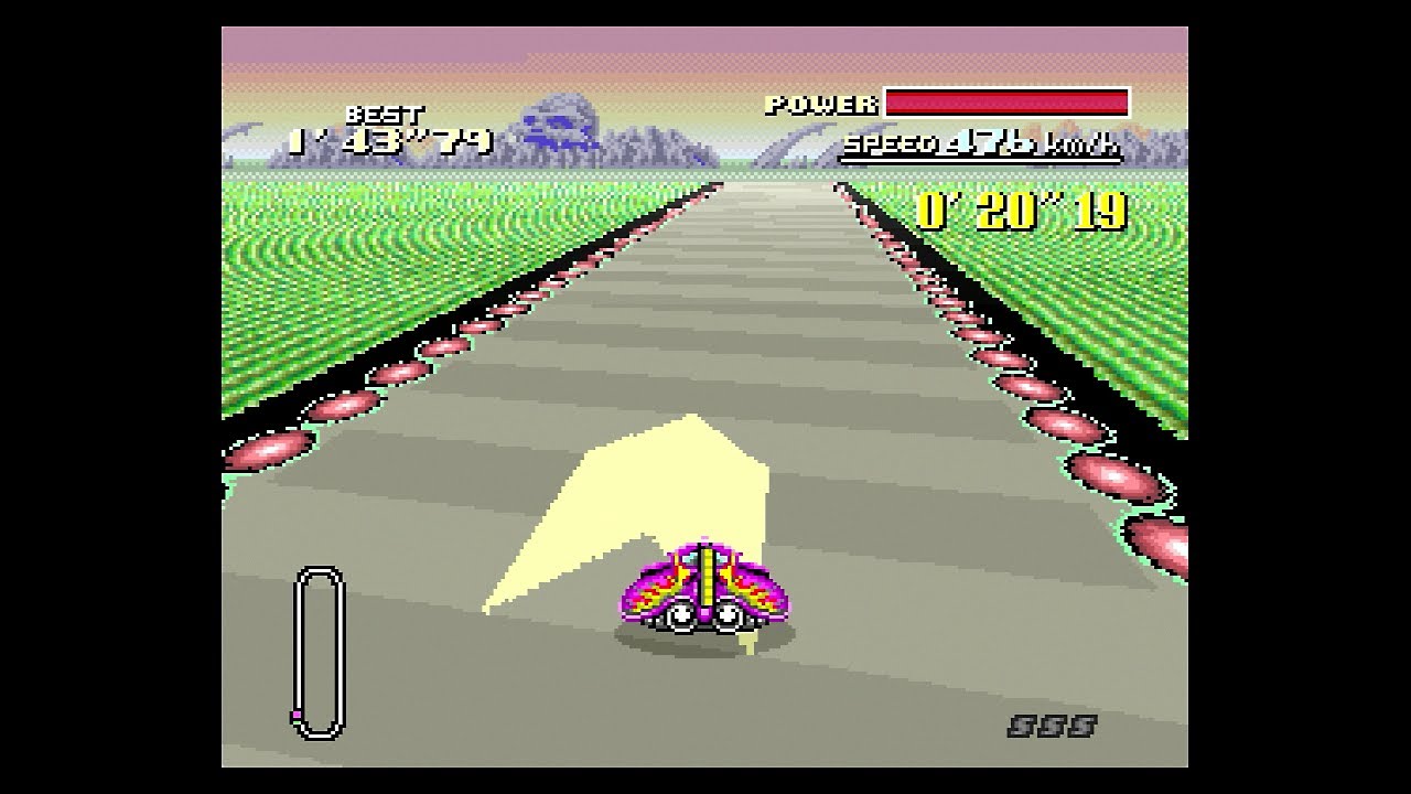 【SFC版F-ZERO】DEATH WIND 1 in 1'43"75【プレイ動画】 - YouTube