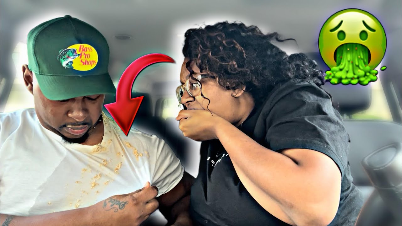 THROW UP PRANK ON HUSBAND! *HE SNAPPED* - YouTube