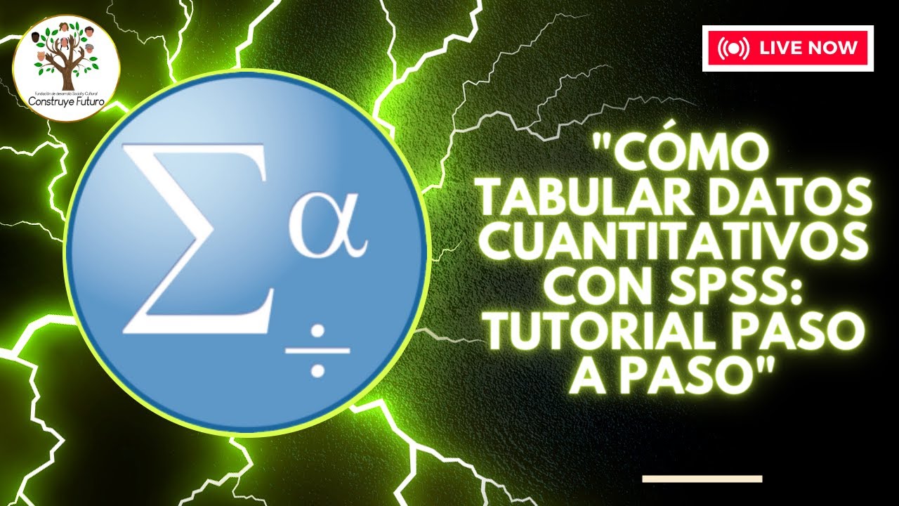 "Cómo Tabular Datos Cuantitativos con SPSS: Tutorial Paso a Paso" - YouTube