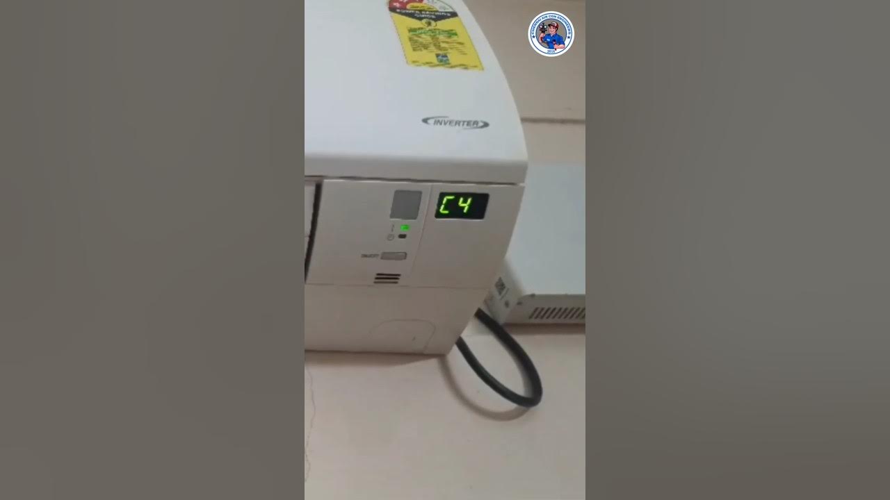 Godrej Inverter AC C4 Error Problem | @chennaiairconengineers - YouTube