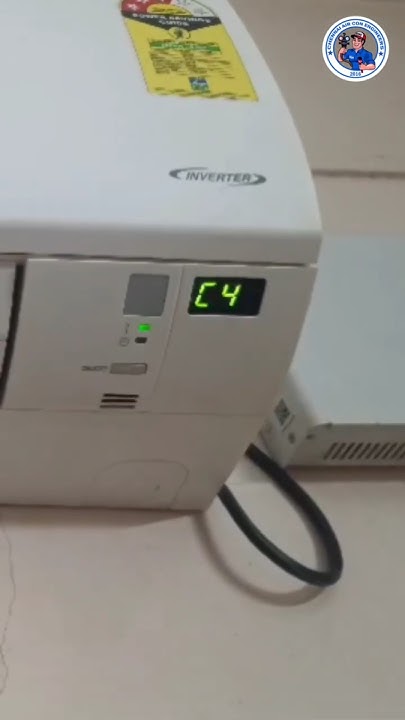 Godrej Inverter AC C4 Error Problem | @chennaiairconengineers - YouTube