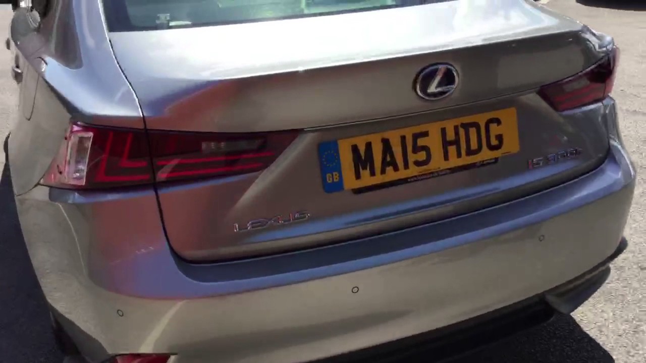 2015 Lexus IS300h Executive - Lexus Bolton - YouTube