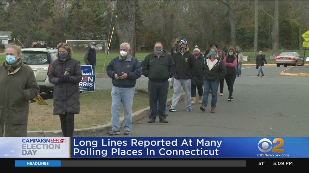 Election 2020: Connecticut Expecting Record Turnout - YouTube
