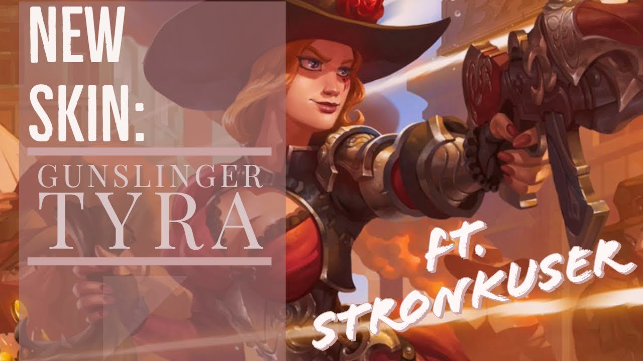 Paladins Malaysia | Tyra Gameplay - New Skin: Gunslinger ft. stronkuser ...