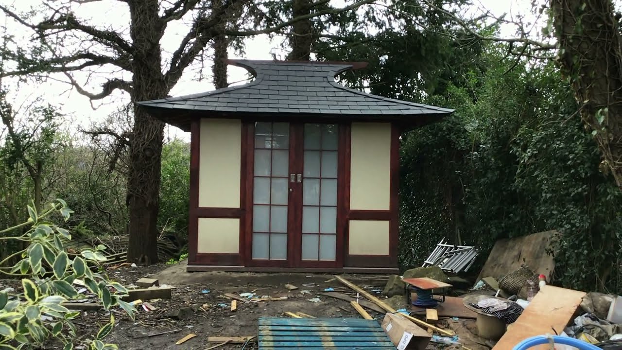 Japanese Tea House Roof