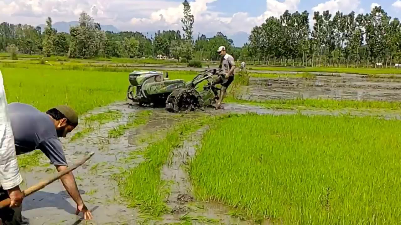 Kirloskar Power Tiller Various Applications - YouTube