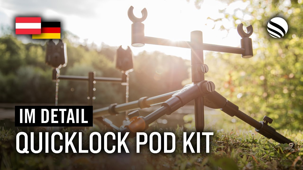 Im Detail erklärt: Cygnet Quicklock Pod Kit zum Karpfenangeln | Rod Pod ...