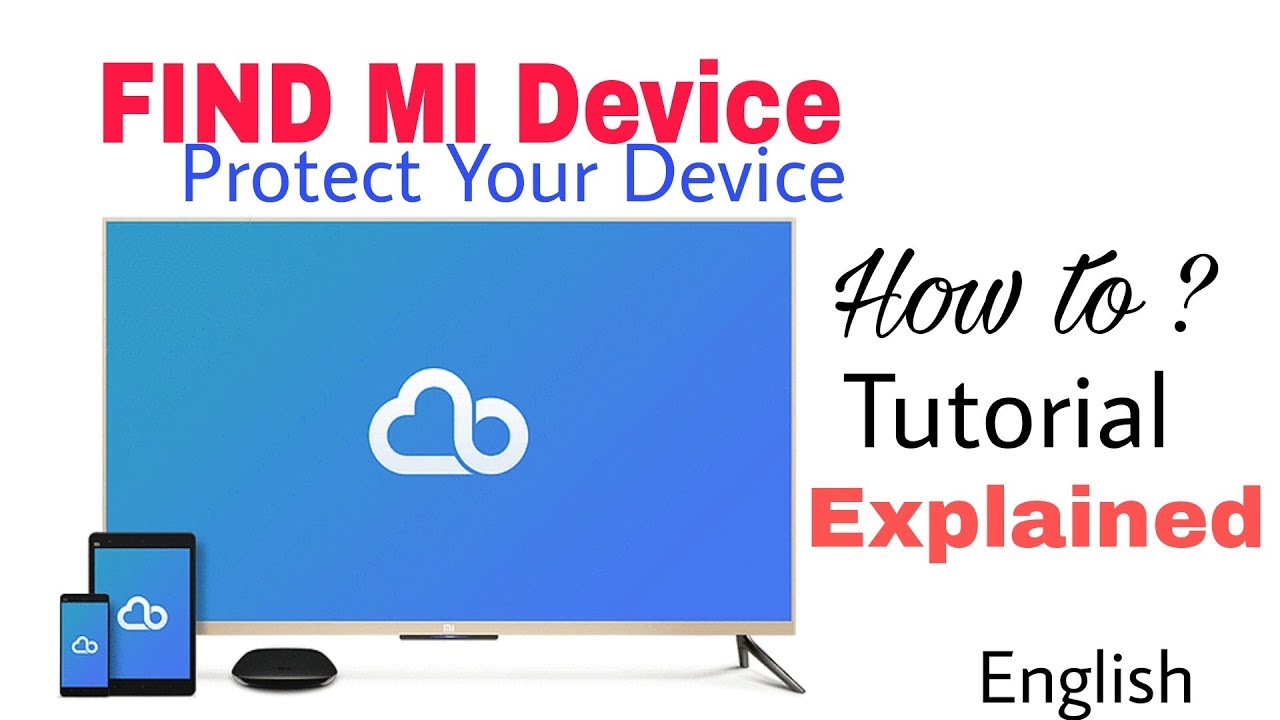 Find My Device ( Mi Device ) Mi Cloud - YouTube