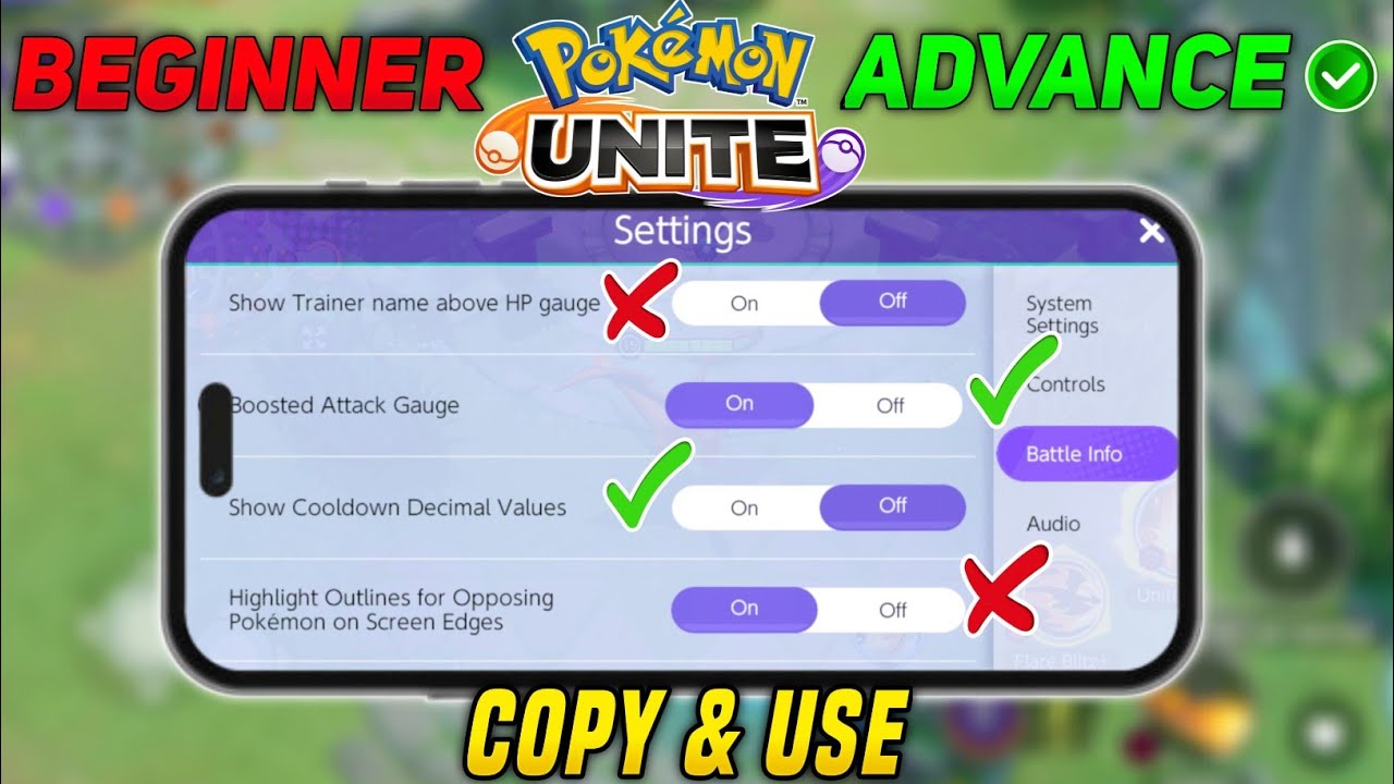 Top 10 Best Settings of Pokemon Beginner to advanced Level - YouTube