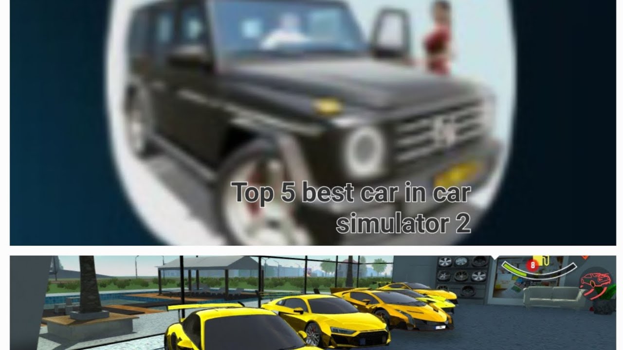 top 5 best car in car simulator 2 - YouTube