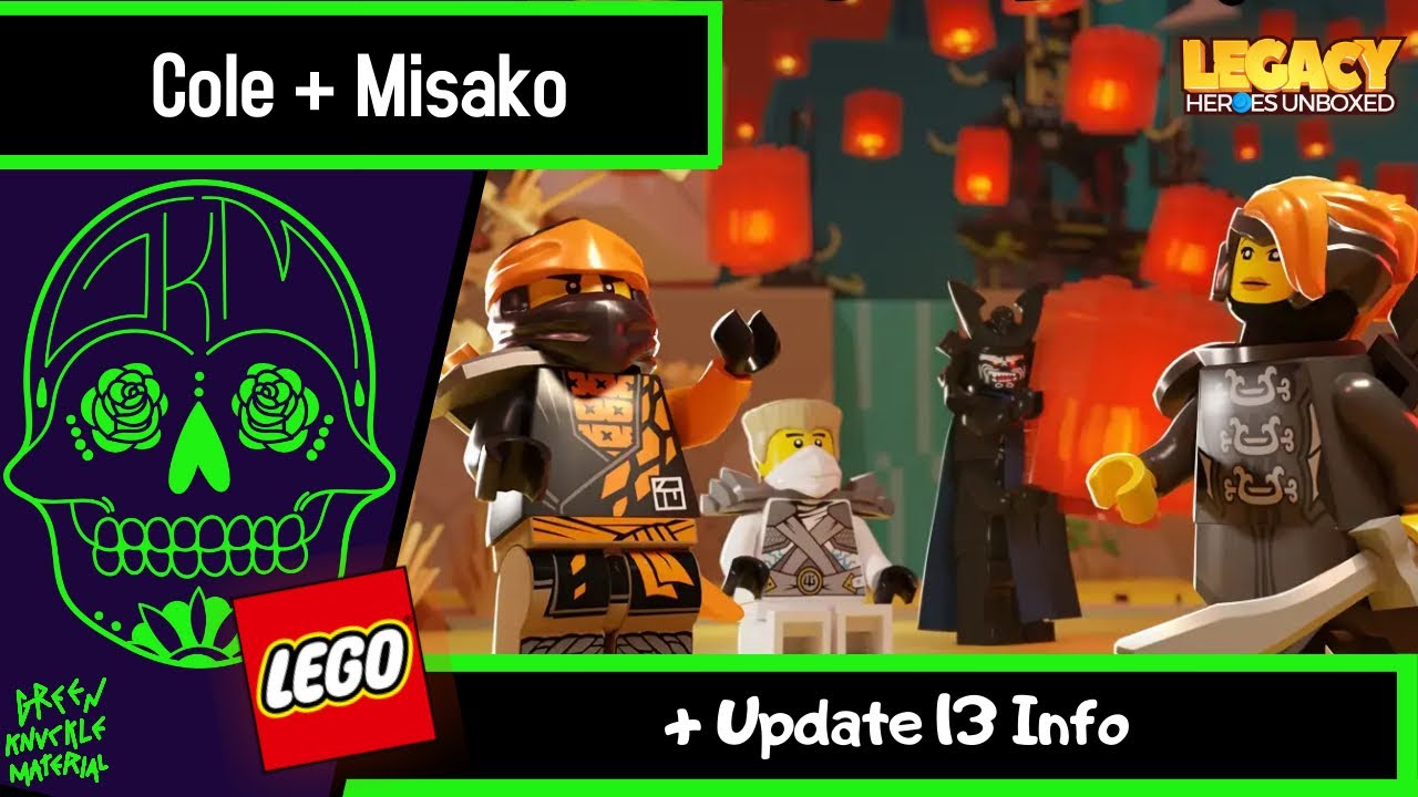 Lego Legacy Heroes Unboxed: Cole is Coming to Town - YouTube