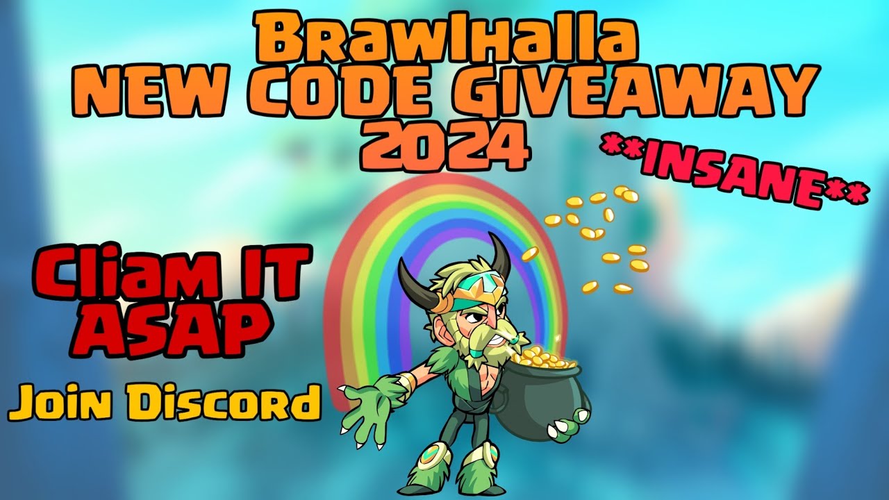 #5 Last Giveaway Brawlhalla | I don't have Codes | 1st Sept Codes Expires - YouTube