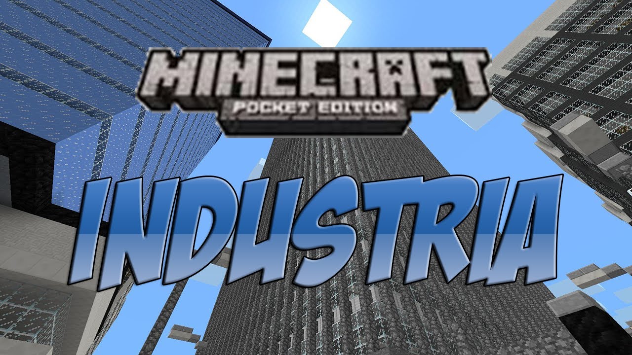 Industria - Minecraft: Pocket Edition Map Review - YouTube