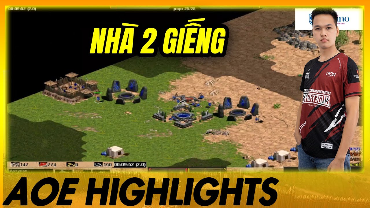2 CÁI GIẾNG ĐẬP THẲNG MẶT của CSDN - tín hiệu vũ trụ | AoE Highlights #aoe - YouTube