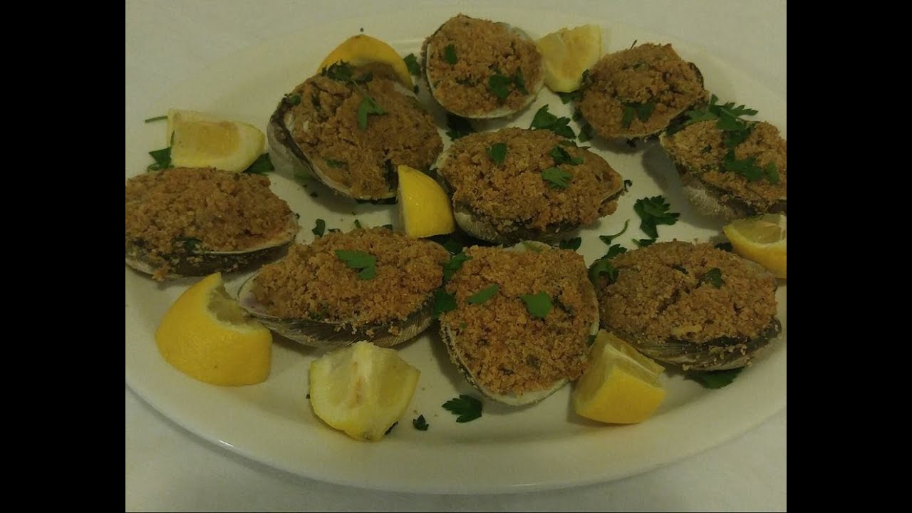 How to make Baked Clams(Oreganta) Italian inspired-Ep30 - YouTube