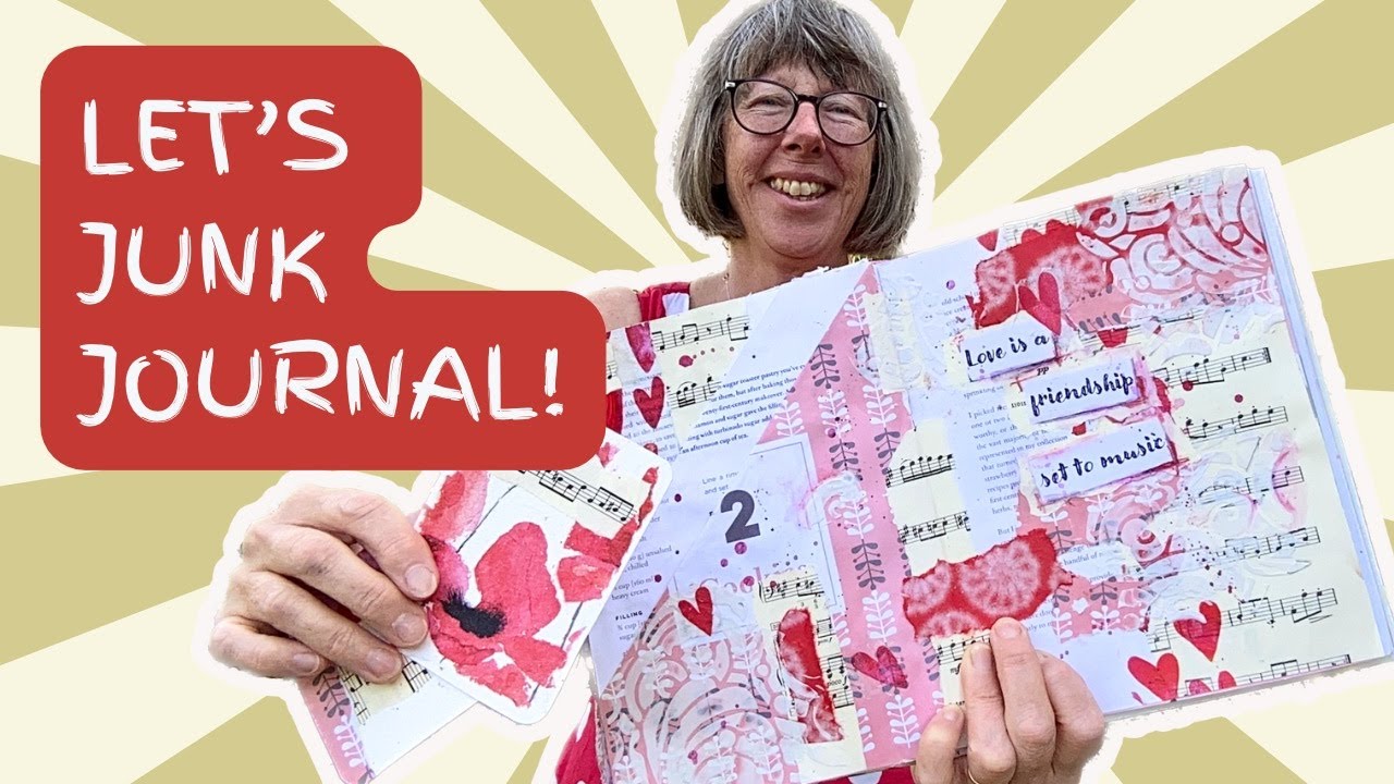 Junk journal ideas for beginners | Love is friendship set to music ...
