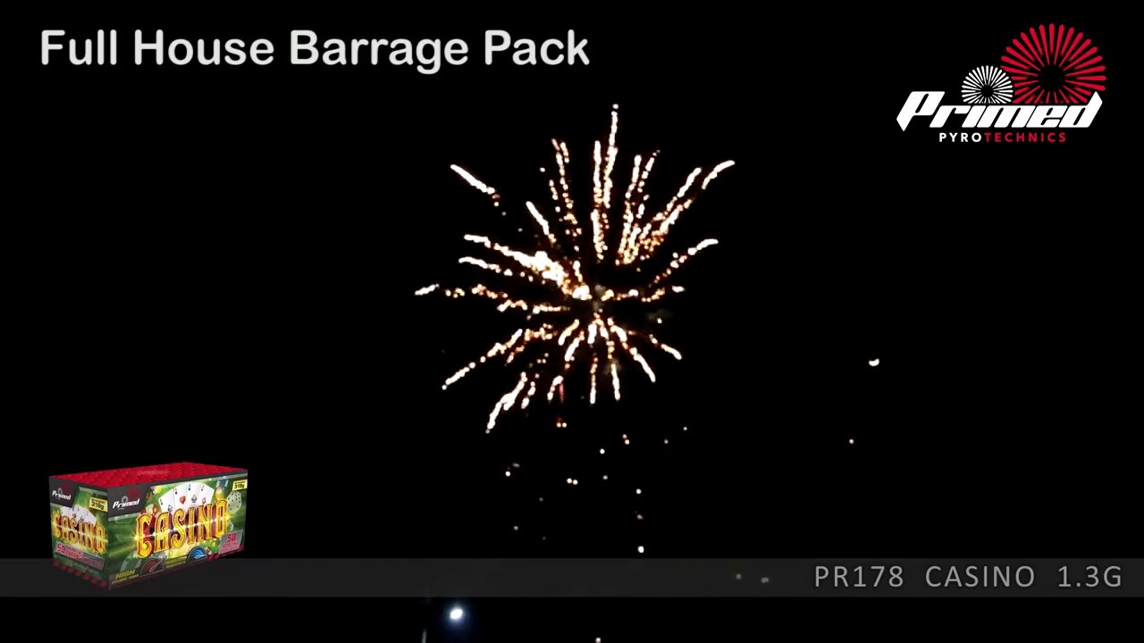 Stealth Fireworks - Full House Barrage Pack - YouTube