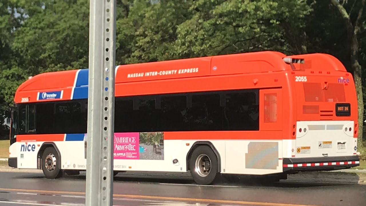 [NICE Bus] 2021 Gillig BRT+ CNG 2055 NIS - YouTube