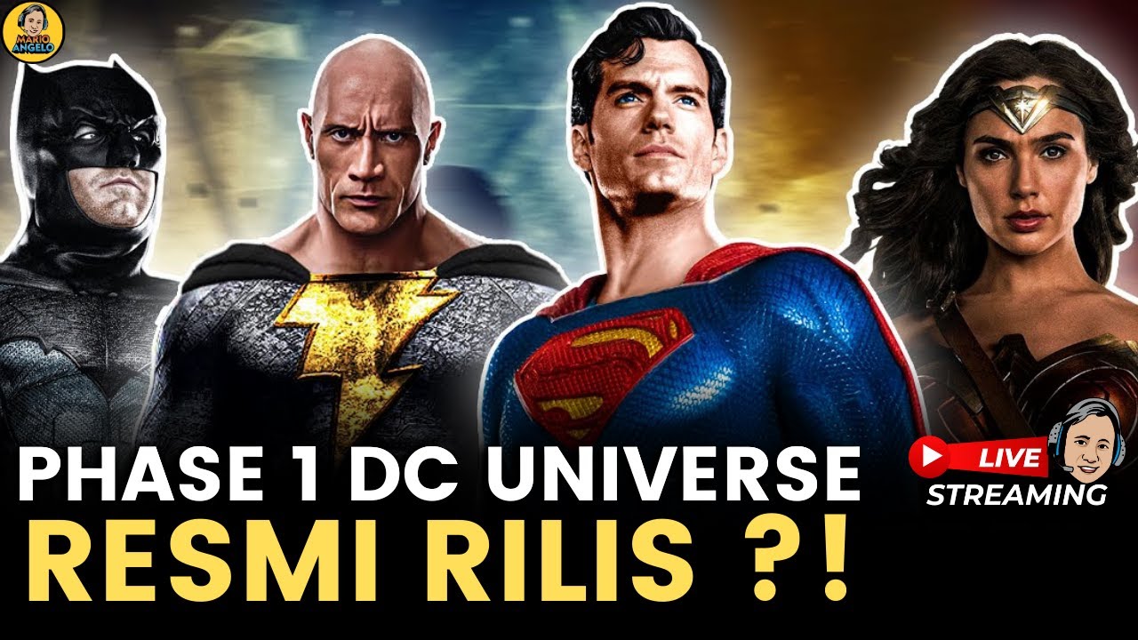[🔴LIVE] DCU PHASE 1 BOCOR ?! RENCANA JAMES GUNN UNTUK DC UNIVERSE ...