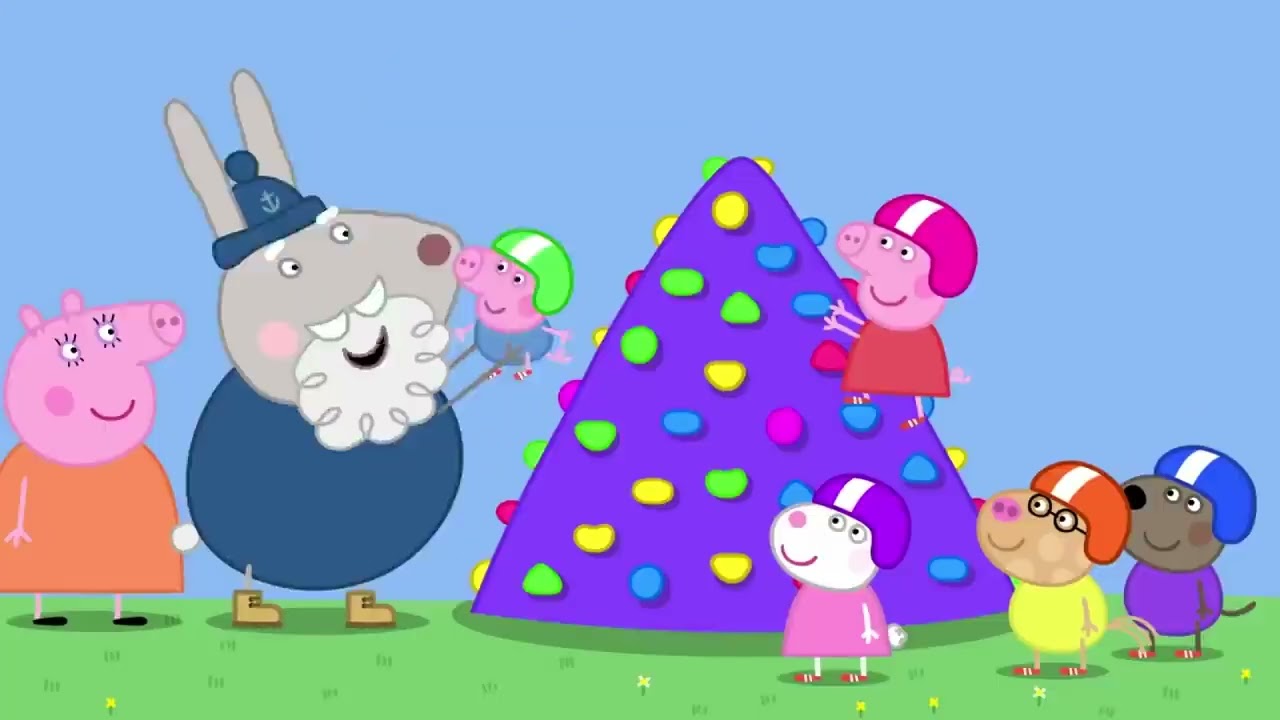 Peppa Pig Mountain Climbing Peppa Pig Official Family Kids Cartoon ...