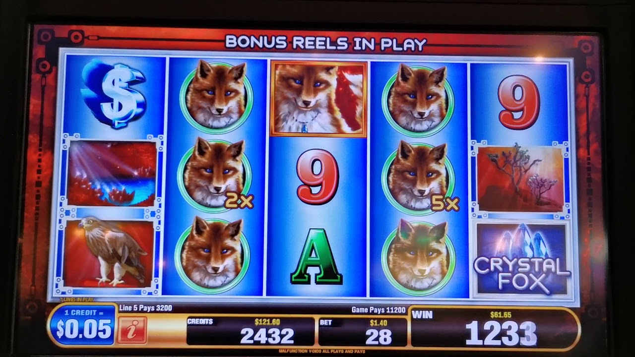Crystal Fox slot $550 free games feature almost the max win - YouTube