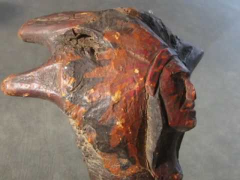 19th Century Penobscot Indian Root Club - YouTube