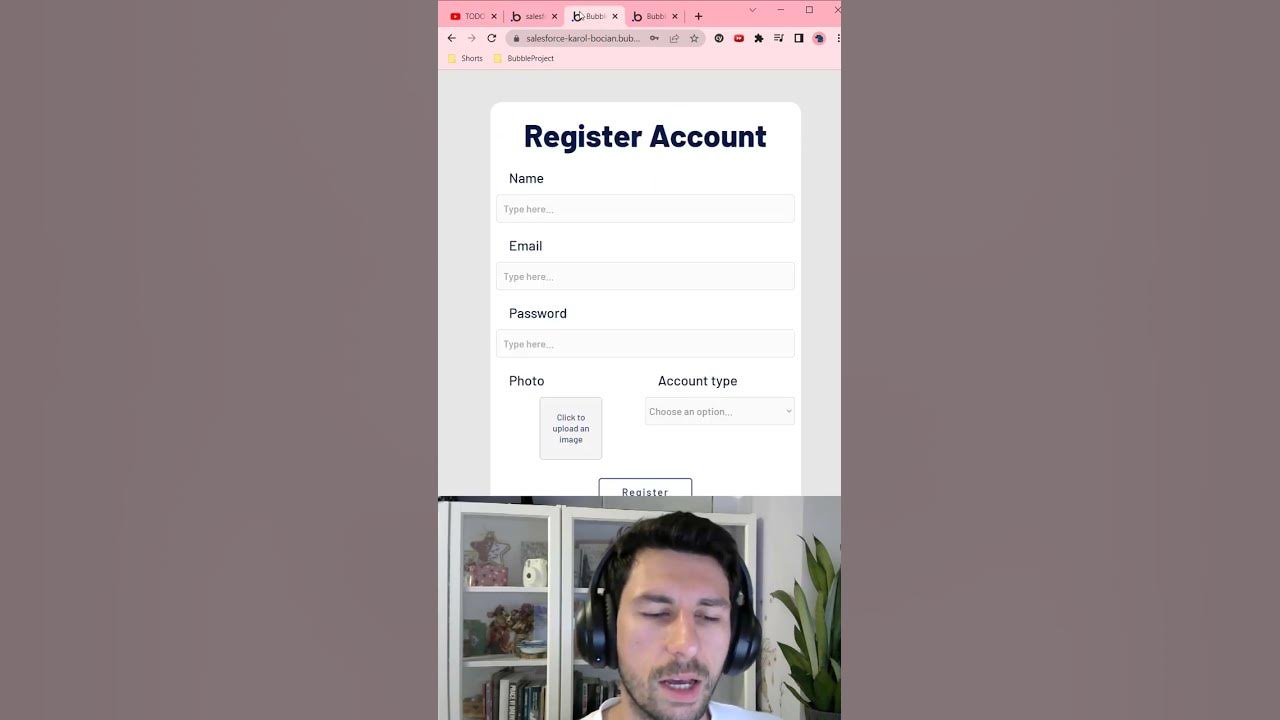 #shorts Salesforce - Bubble.io TUTORIAL BUDOWA APLIKACJI: How To Build Salesforce CRM Clone No ...