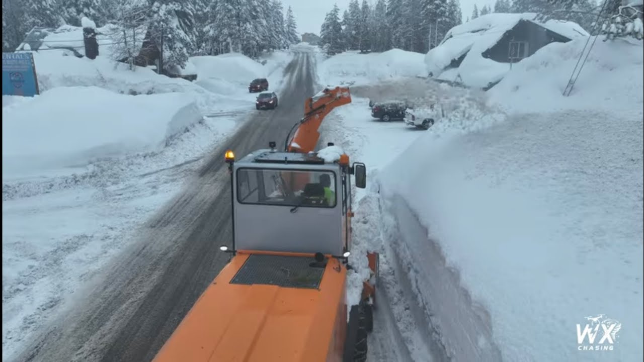 California Winter Storms cause big problems - Massive Snow - Flooding - Waves - Weather 2023 ...