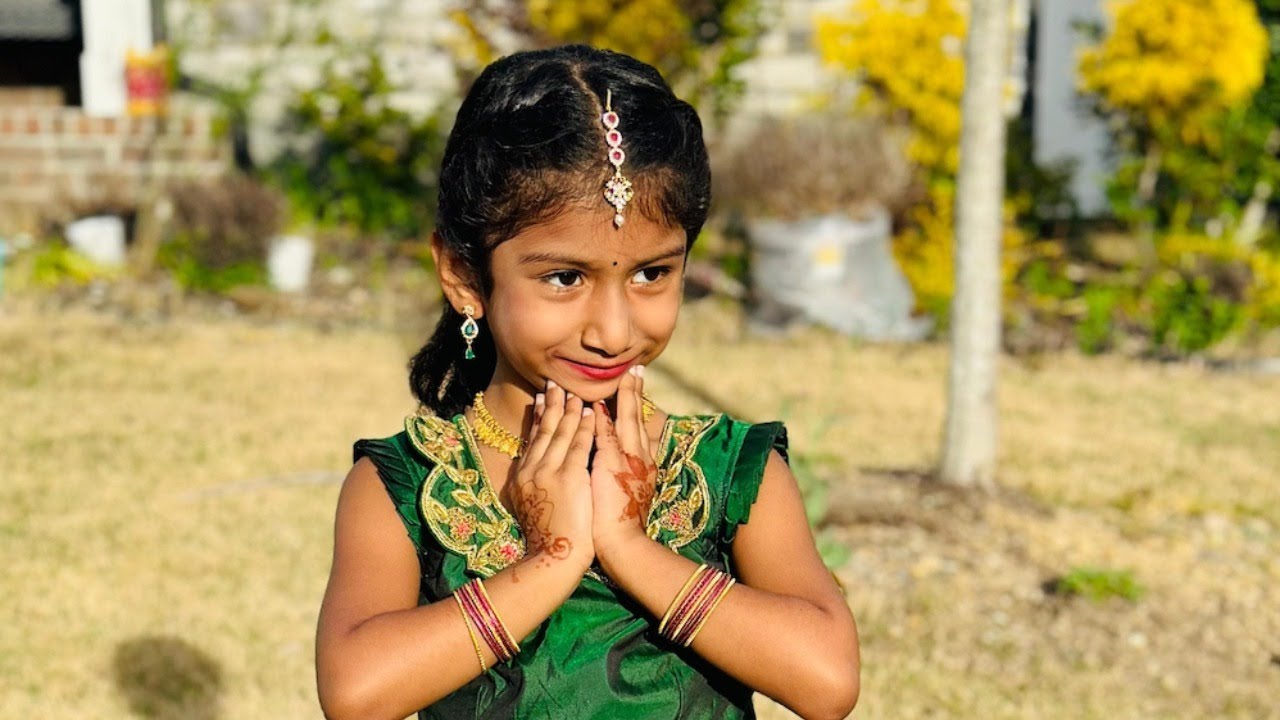 Aarush's Dhoti & Ashvitha's Saree function - YouTube