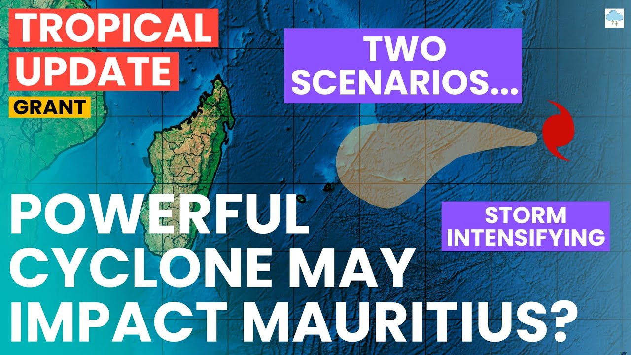 Powerful Cyclone Threat for Mauritius & Réunion?! Two Scenarios ...