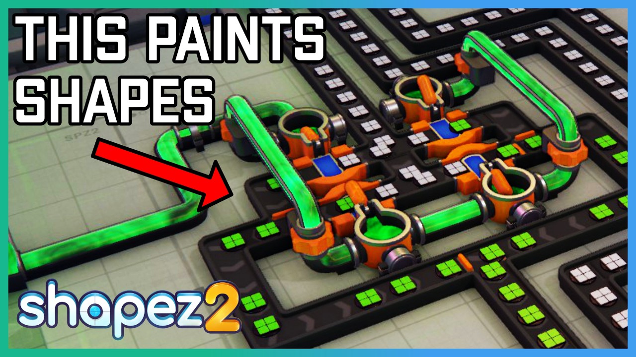 Painting, processing and PROGRESS! | Shapez 2 | Ep.2 - YouTube