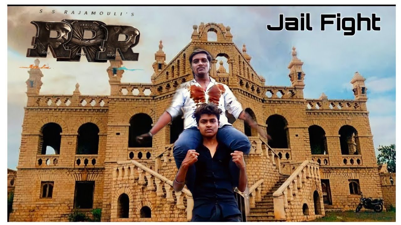 RRR CLIMAX FIGHT SPOOF| rrr Climax fight spoof | RRR | NTR | RAMCHARAN ...