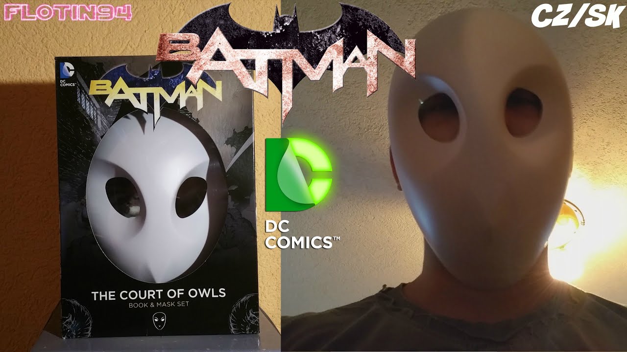 CZ/SK Unboxing s FloTinem #8 | Batman Vol. 1 Court of Owl Mask ...