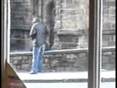 Man Falls Off Bridge While Pissing - YouTube