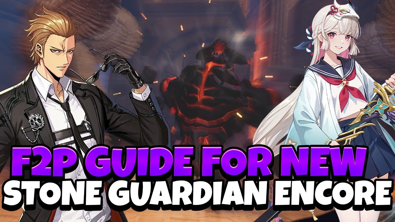F2P GUIDE FOR SCORCHING LAVA STONE GUARDIAN! BEST TEAMS & GAMEPLAY ...