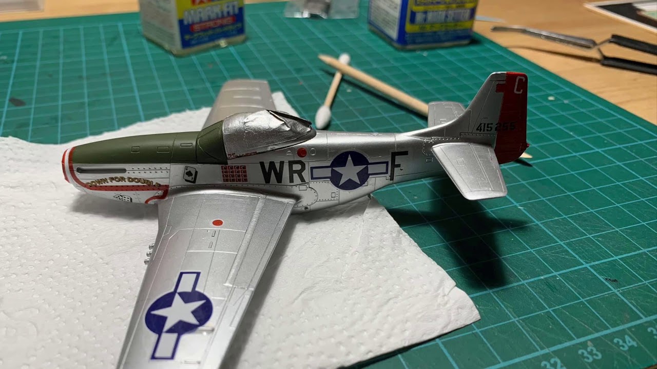 P-51D Mustang 1/72 scale plastic model kit by ACADEMY - YouTube