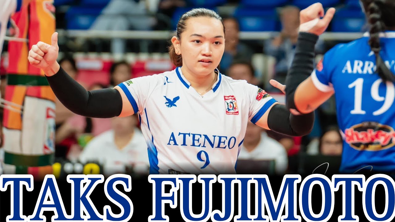 TAKAKO “TAKS” FUJIMOTO Highlights vs DLSU | Shakey’s Super League - YouTube