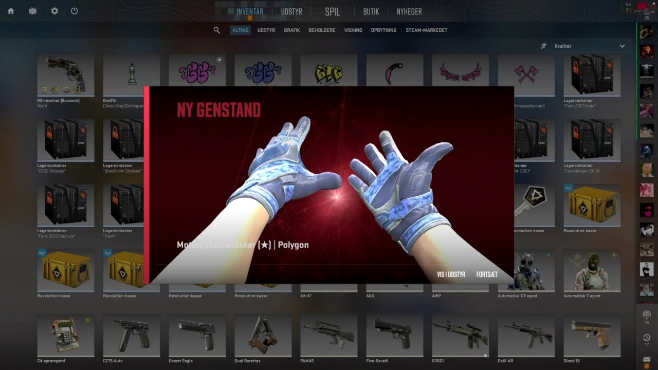 UNBOXING MOTO GLOVES POLYGON ON 5TH CASE IN CS2! - YouTube