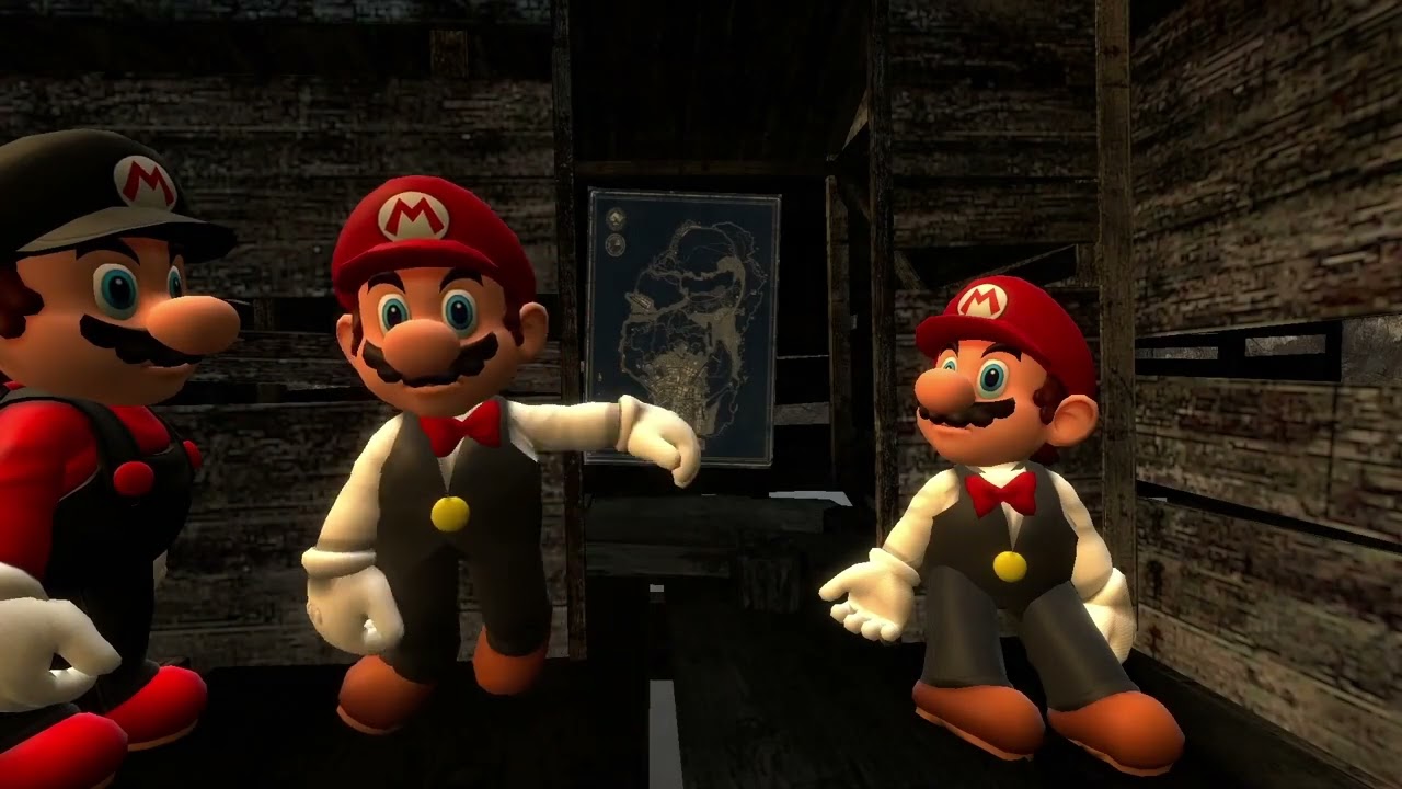 The Day The Mario's Took Over - A Gmod Machinima - YouTube