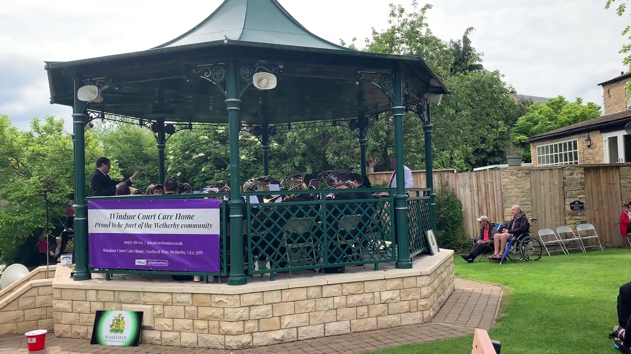 Wakefield Metropolitan Brass Band Wetherby Bandstand 2nd June 2019 I’ll ...