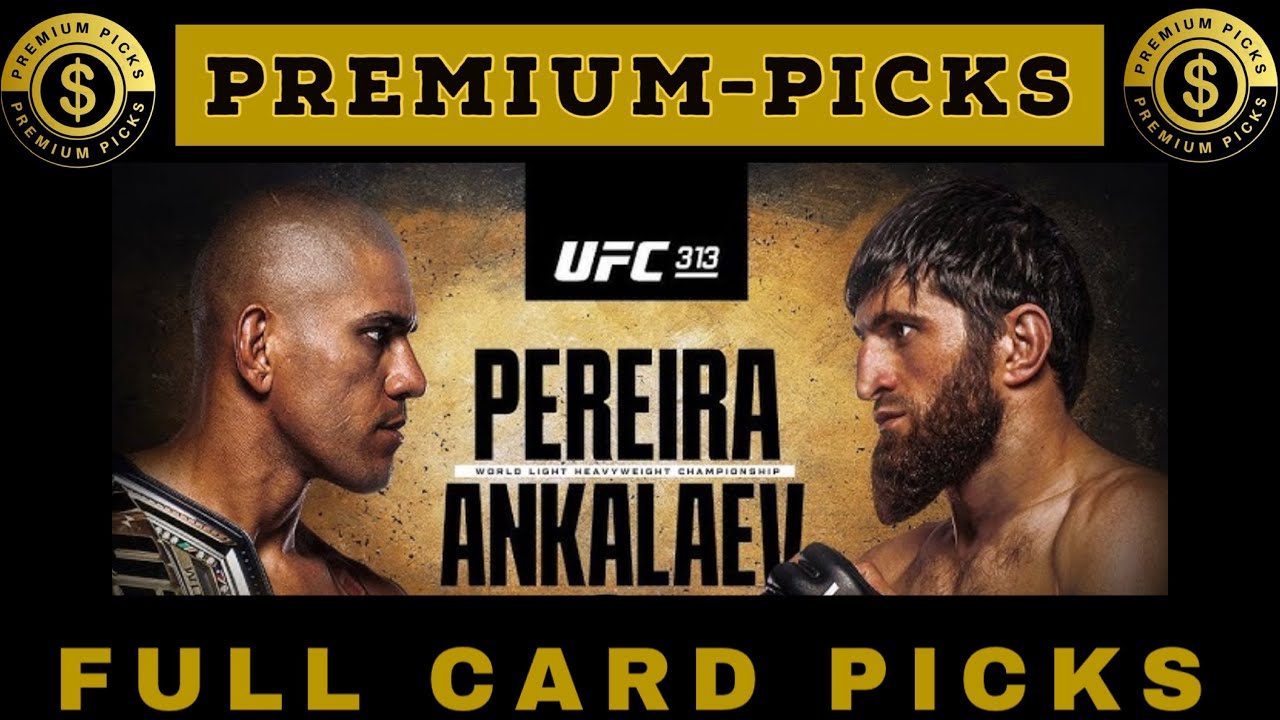 UFC 313 full card picks - YouTube