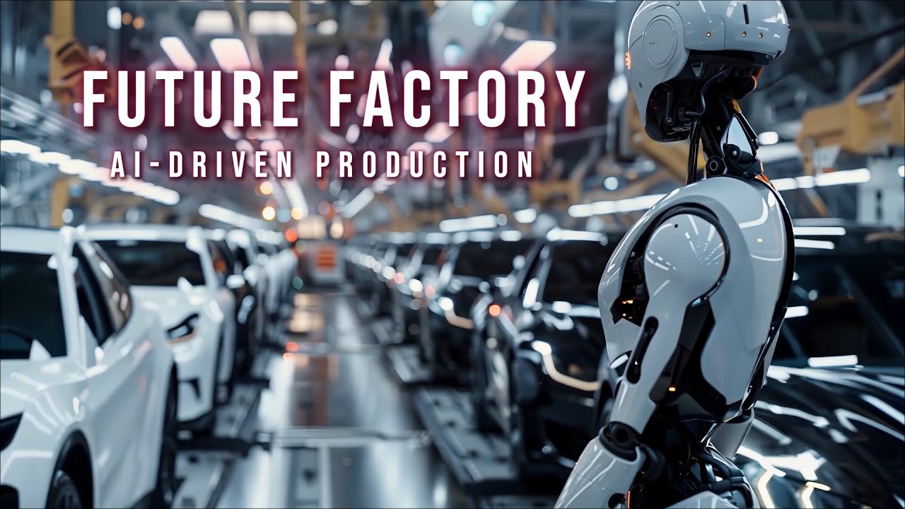 Future Factory 4K AI Automation & Robotic Production | CGI Tech ...