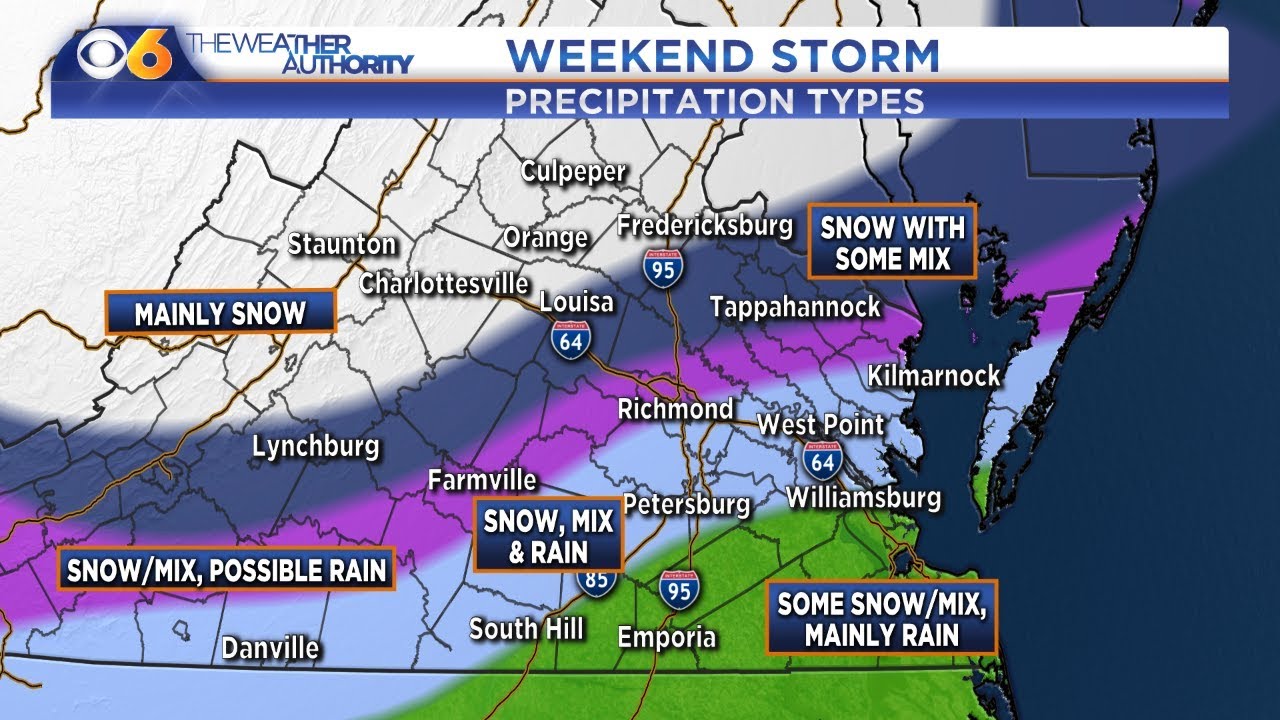 ️Winter storm headed for Virginia (Saturday, Jan. 12 a.m. Update) - YouTube