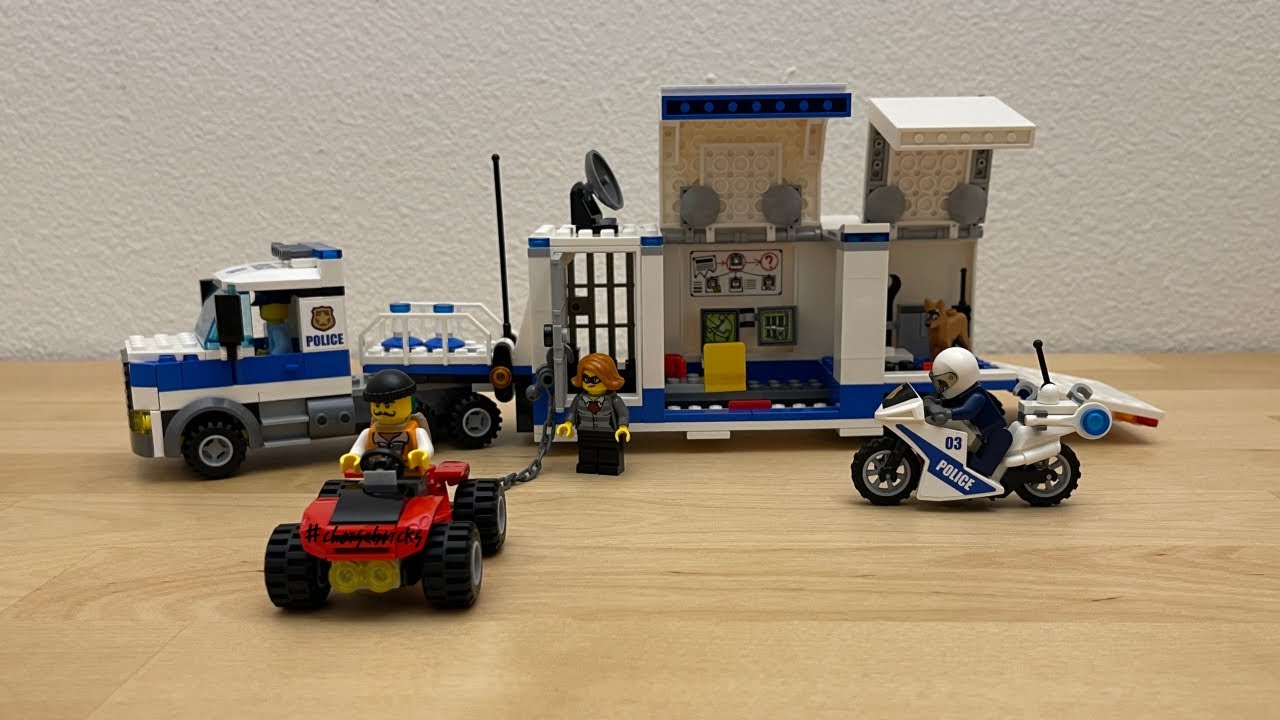 LEGO City 60139 Mobile Command Center - YouTube