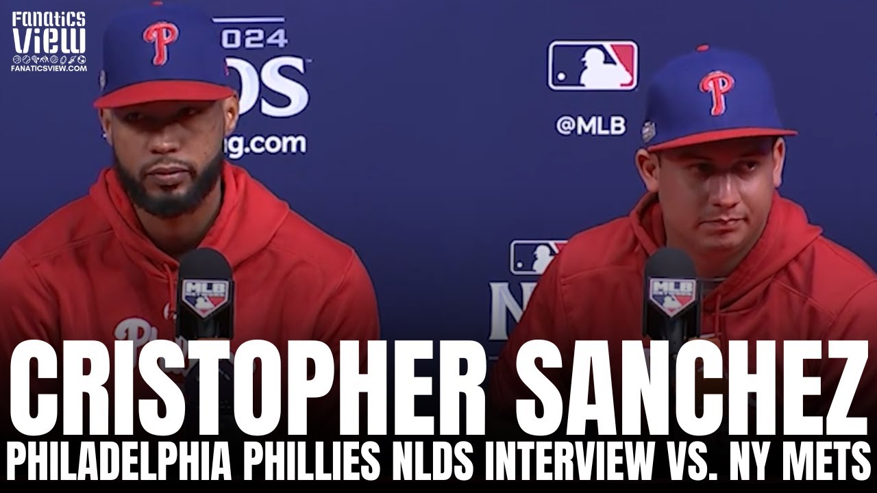 Cristopher Sanchez Discusses Becoming a Father Before Mets vs. Phillies ...